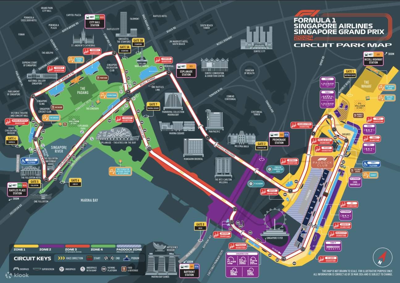 Formula 1 Singapore Airlines Grand Prix 2024 - Klook Formula 1 Singapore Airlines Grand Prix 2024 - Klook