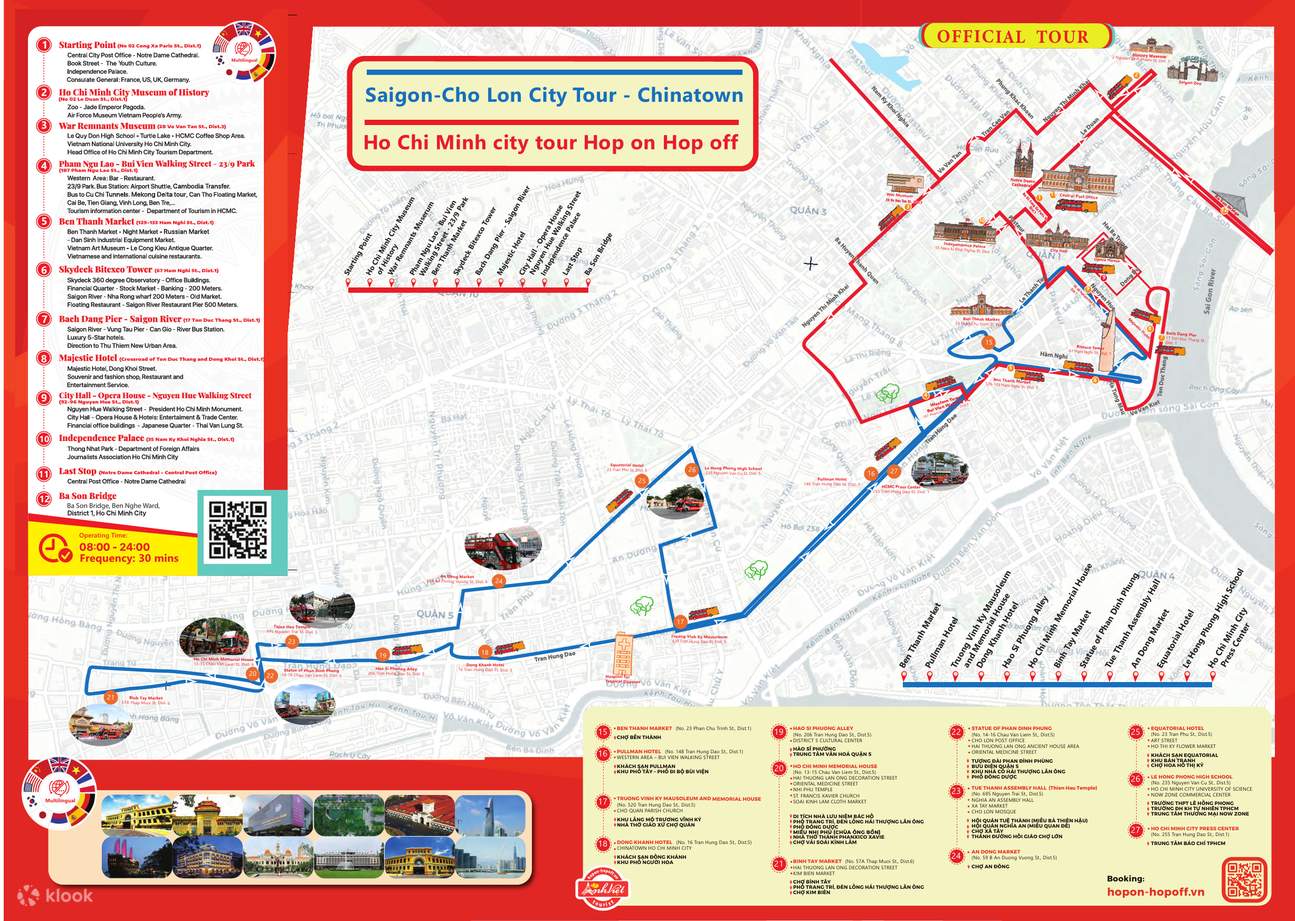 Ho Chi Minh City Tour Hop-on Hop-off Ticket - Klook Philippines