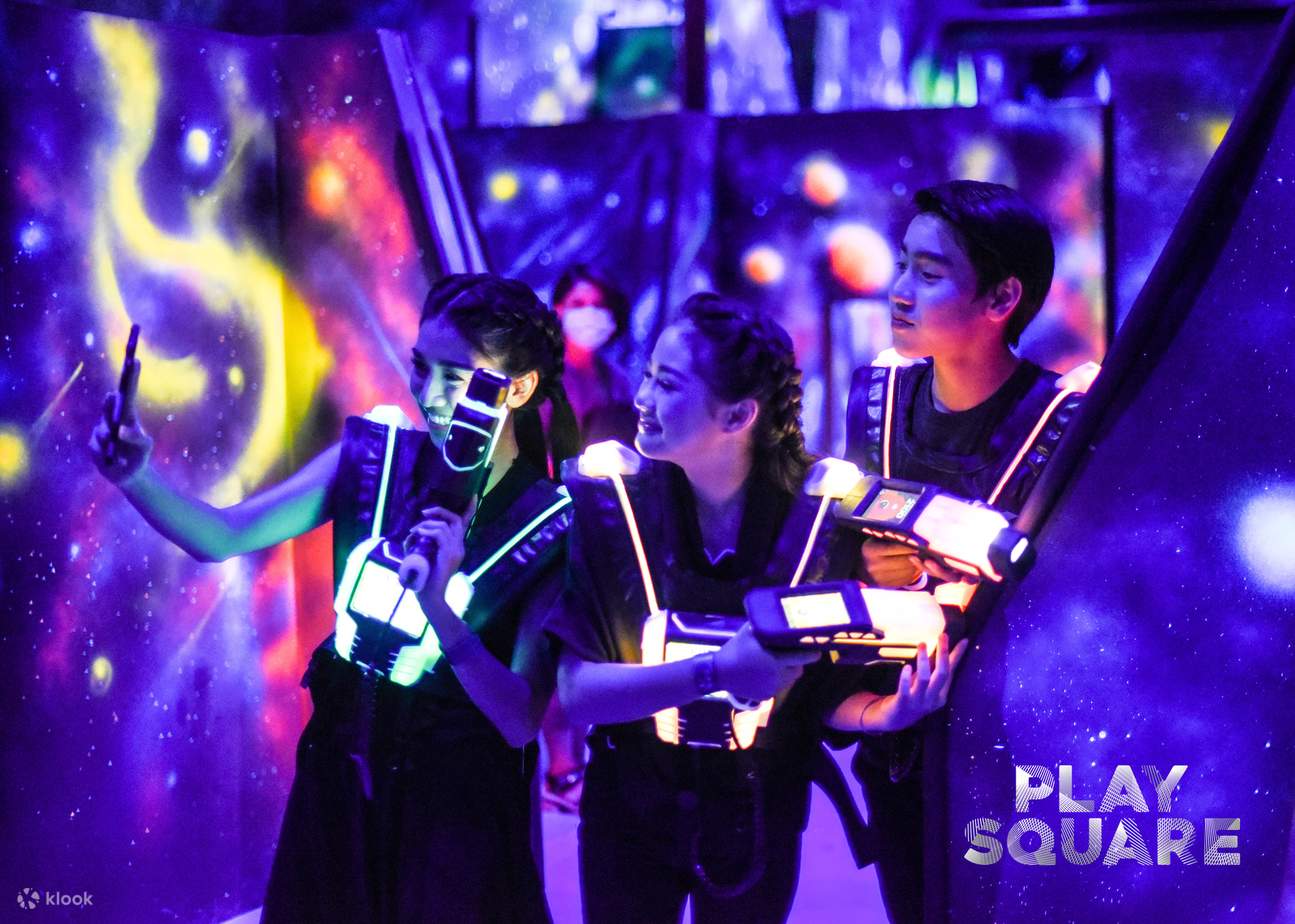 Playsquare Laser Tag Ticket - Future Park Rangsit - Klook Canada