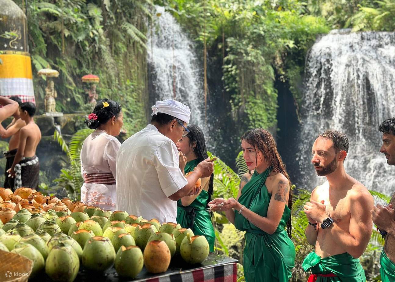 Taman Beji Griya Waterfall Holy Bathing Ritual in Bali - Klook New Zealand