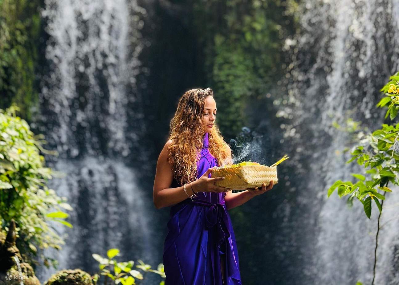 Taman Beji Griya Waterfall Holy Bathing Ritual in Bali - Klook