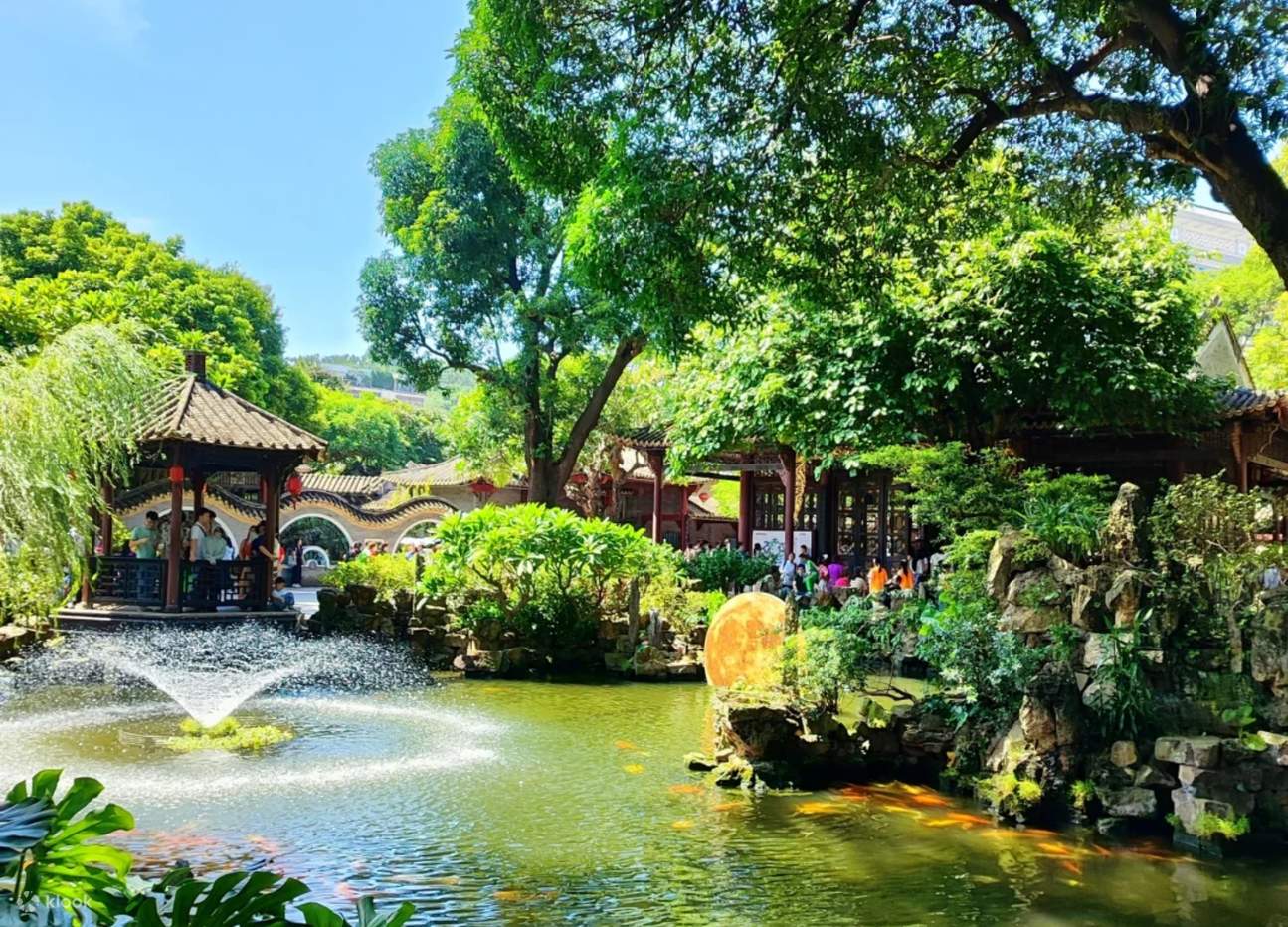 Guangzhou to Foshan Ancestral Temple, Lion Dance Feast, Qinghui Garden ...