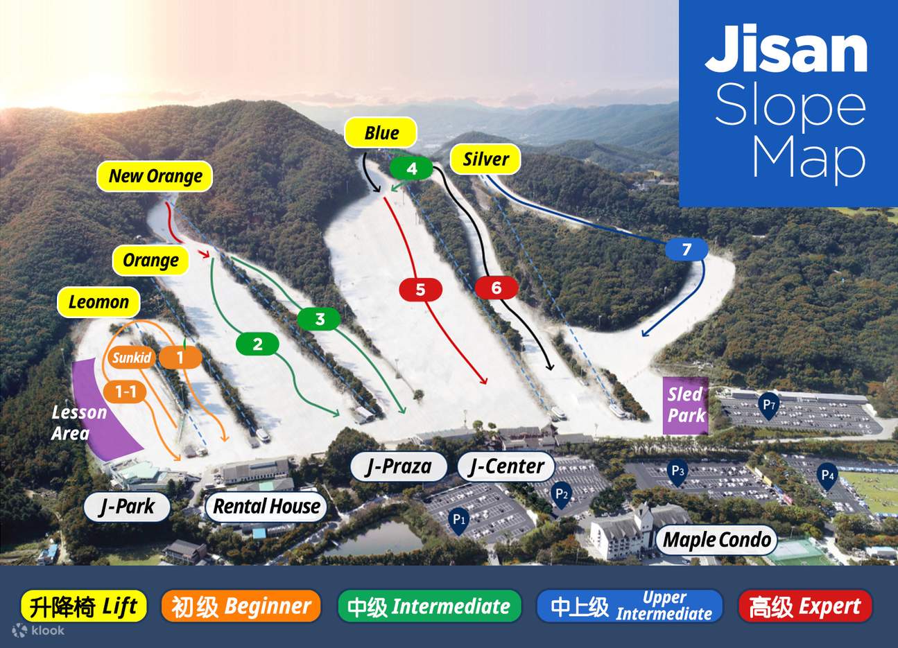 Jisan Ski Resort One Day Tour - Klook Singapore
