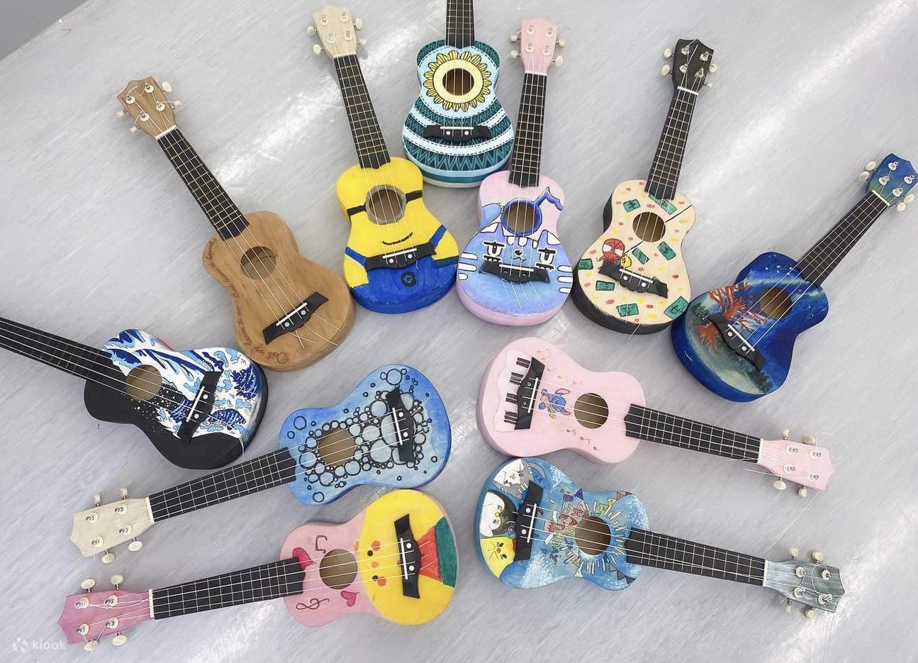 Hand-painted Hawaiian Guitar Workshop - Klook