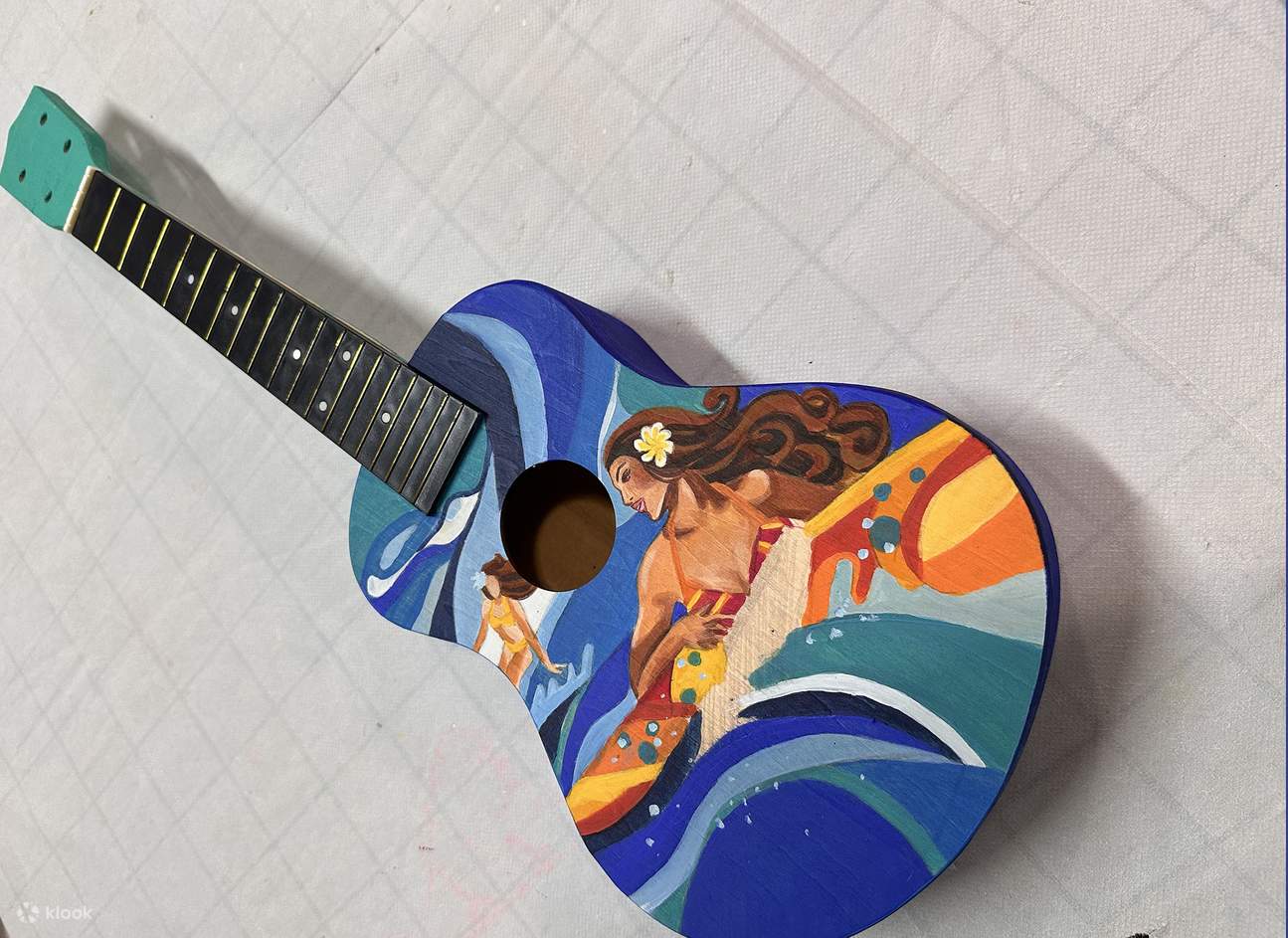 Hand-painted Hawaiian Guitar Workshop - Klook
