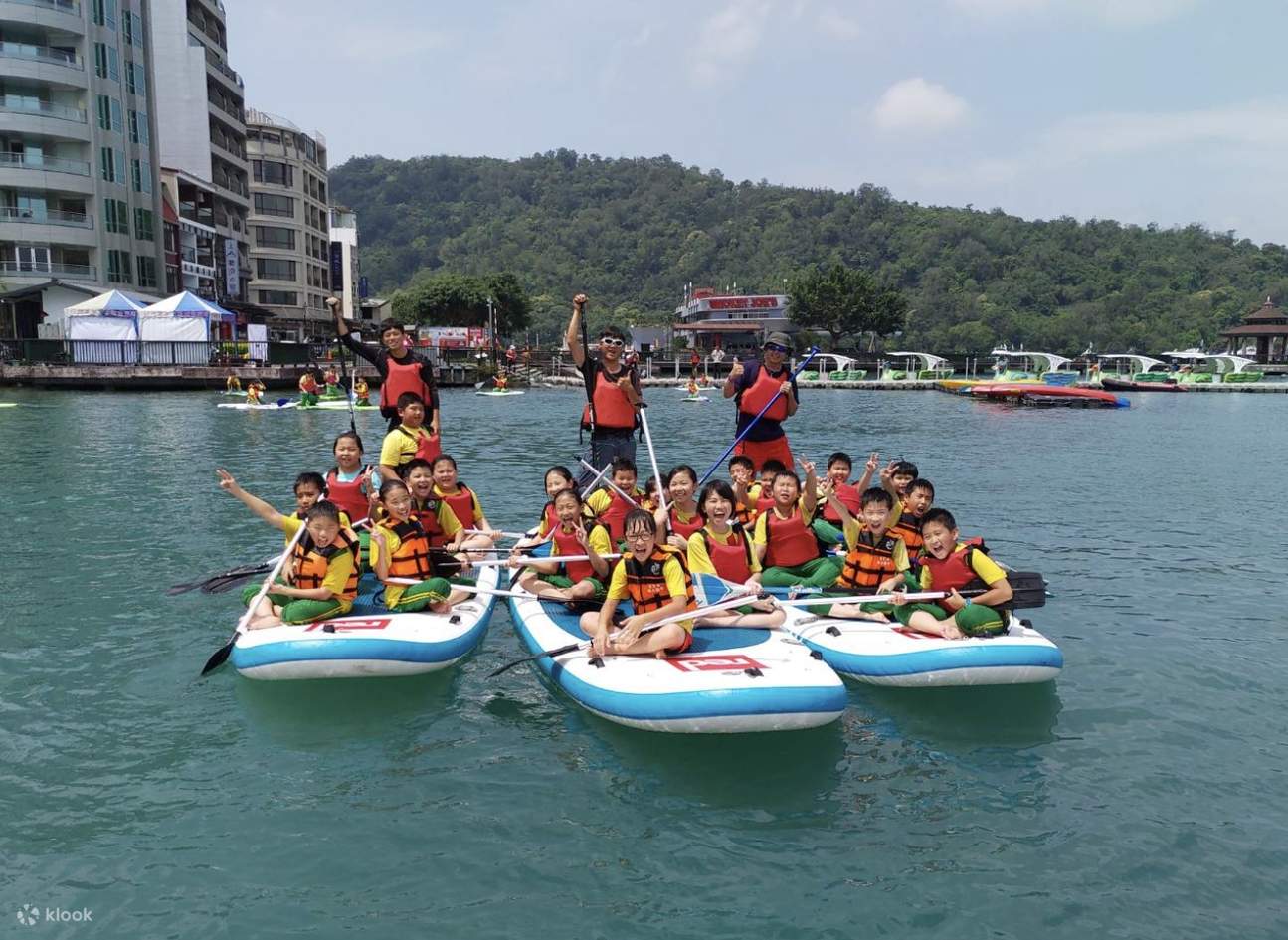 Nantou Sun Moon Lake Water Electric Boat・Canoa・Water Bike - Klook Stati ...