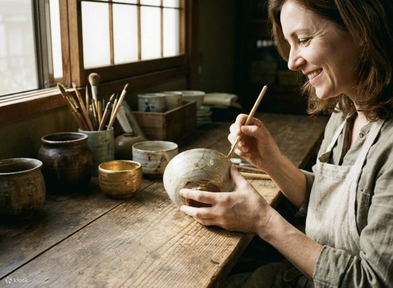 Taller tradicional de Kintsugi en Kioto - Klook Estados Unidos