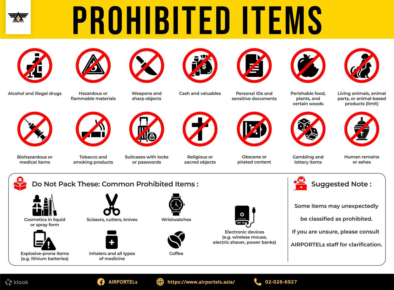 AIRPORTELS Luggage Storage Service in Thailand - Klook