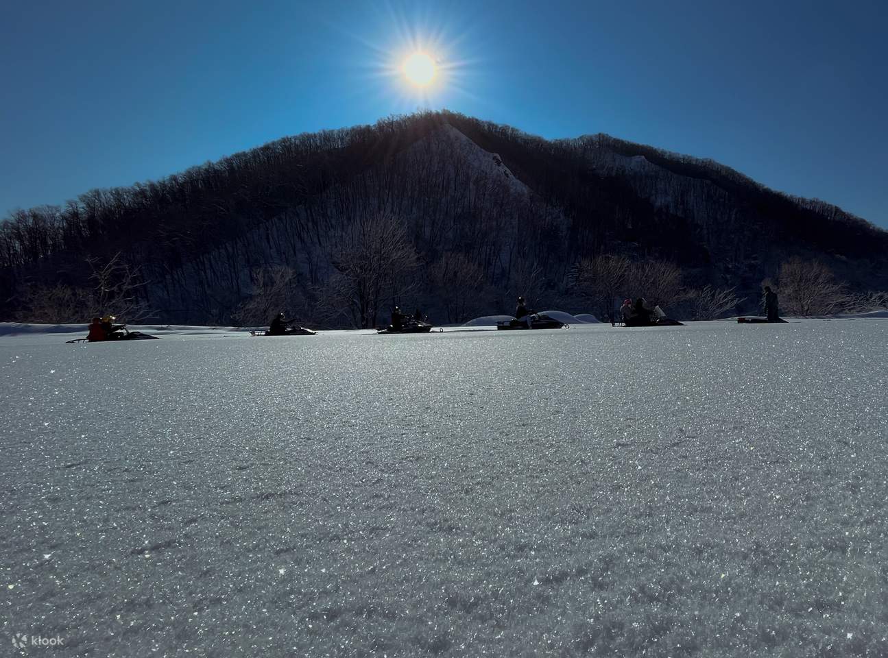 Hokkaido Sapporo Snowmobile Land Experience: Morning Skiing + BBQ Lunch ...