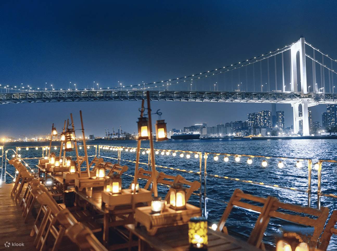 Tokyo | Yakatabune Night Cruise Tokyo Bay Experience (Including Japanese Sukiyaki (Beef/Pork ...