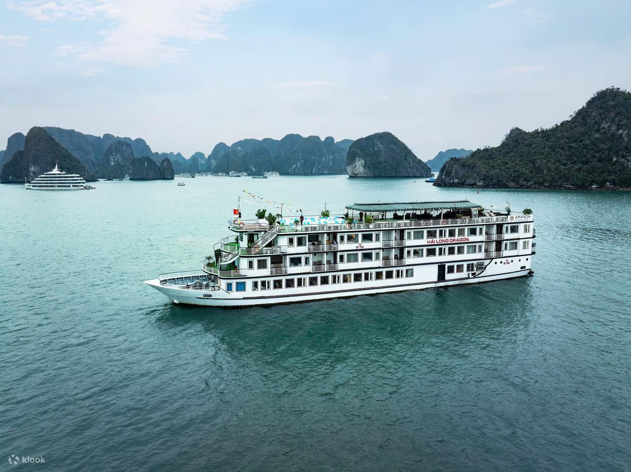 Amanda Premium 2D1N Cruise: Ha Long Bay with Sung Sot & Ti Top - Klook ...