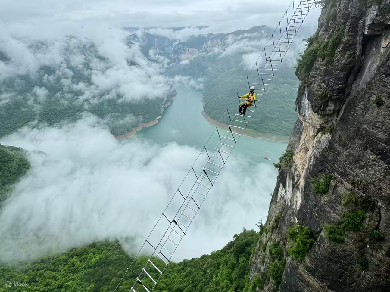 Enshi Jigongling Via Ferrata Climbing Experience - Klook Hong Kong