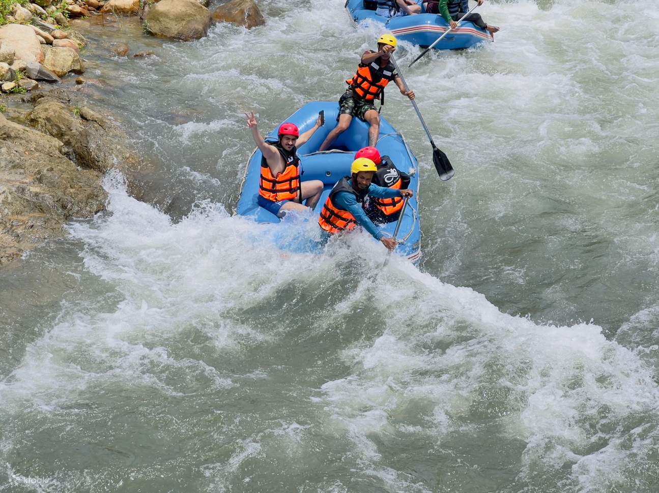 Rejoignez le rafting en eau vive, le renard volant et le VTT de Krabi à ...