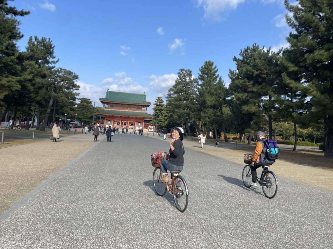 Kyoto Historical Highlights Cycling Tour with World Heritage Zen Tem ...