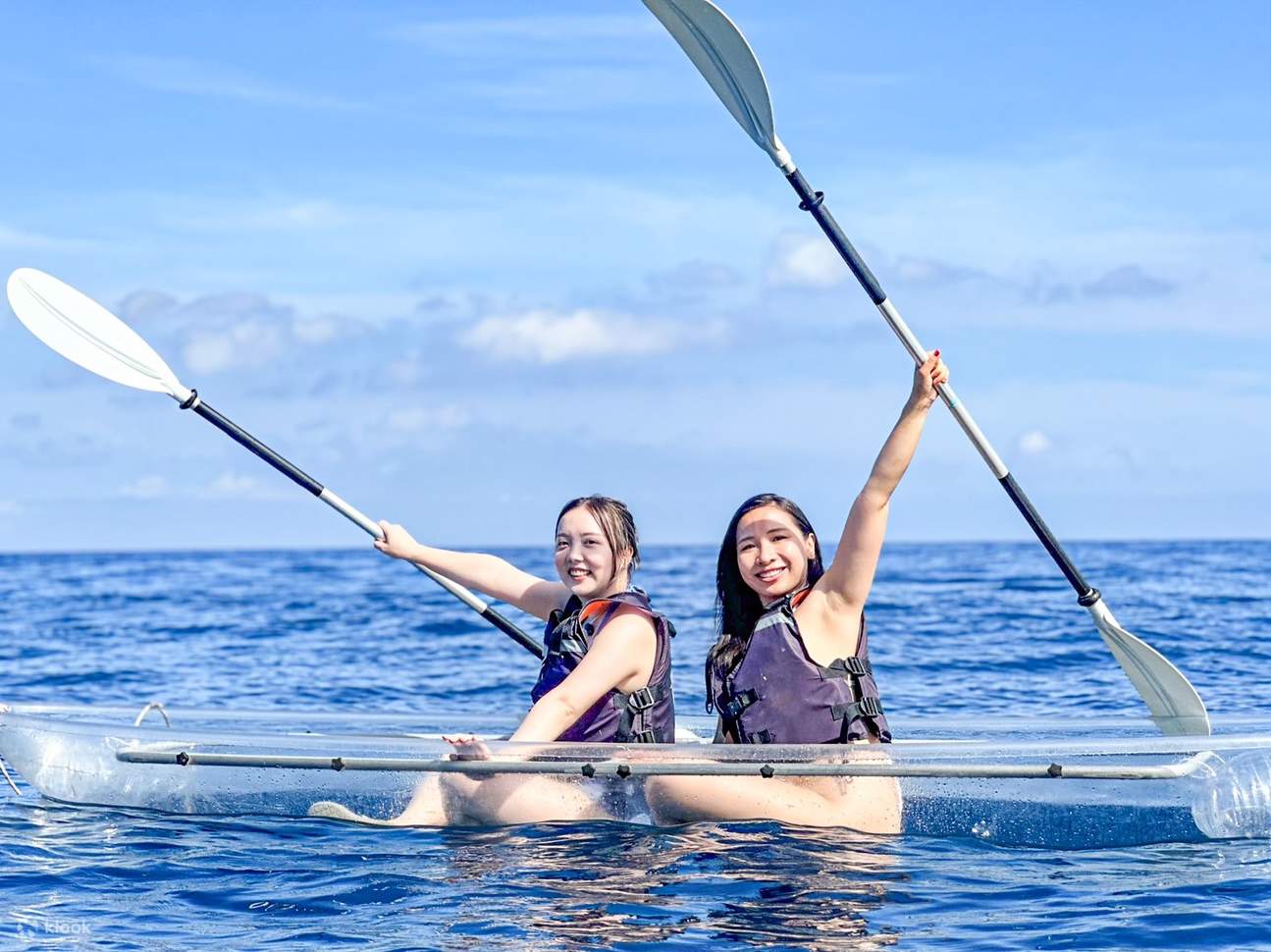 Pingtung: Little Liuqiu Whale Latitude Ocean Club - Canoe / Transparent ...
