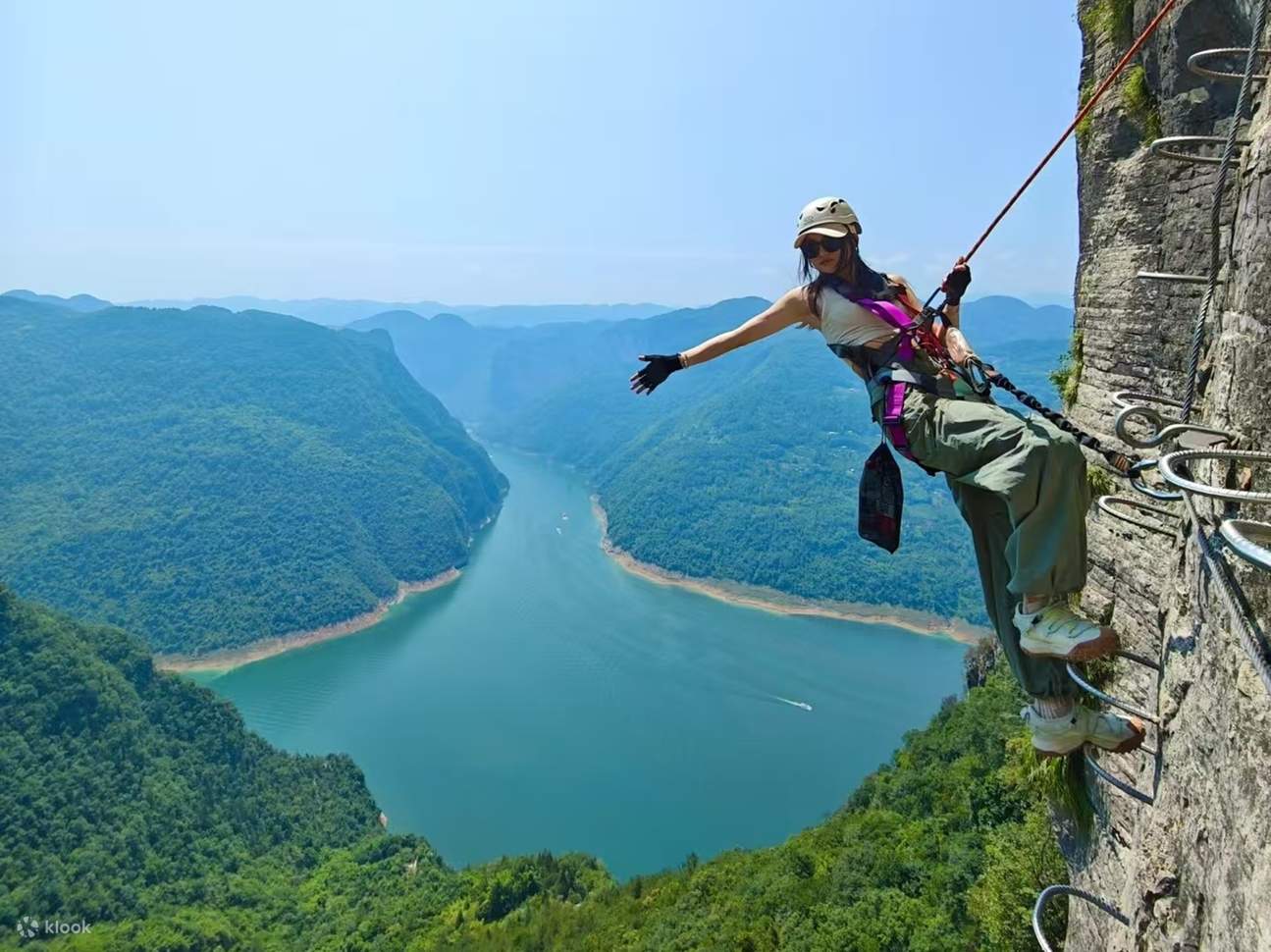 Enshi Jigongling Via Ferrata Climbing Experience - Klook