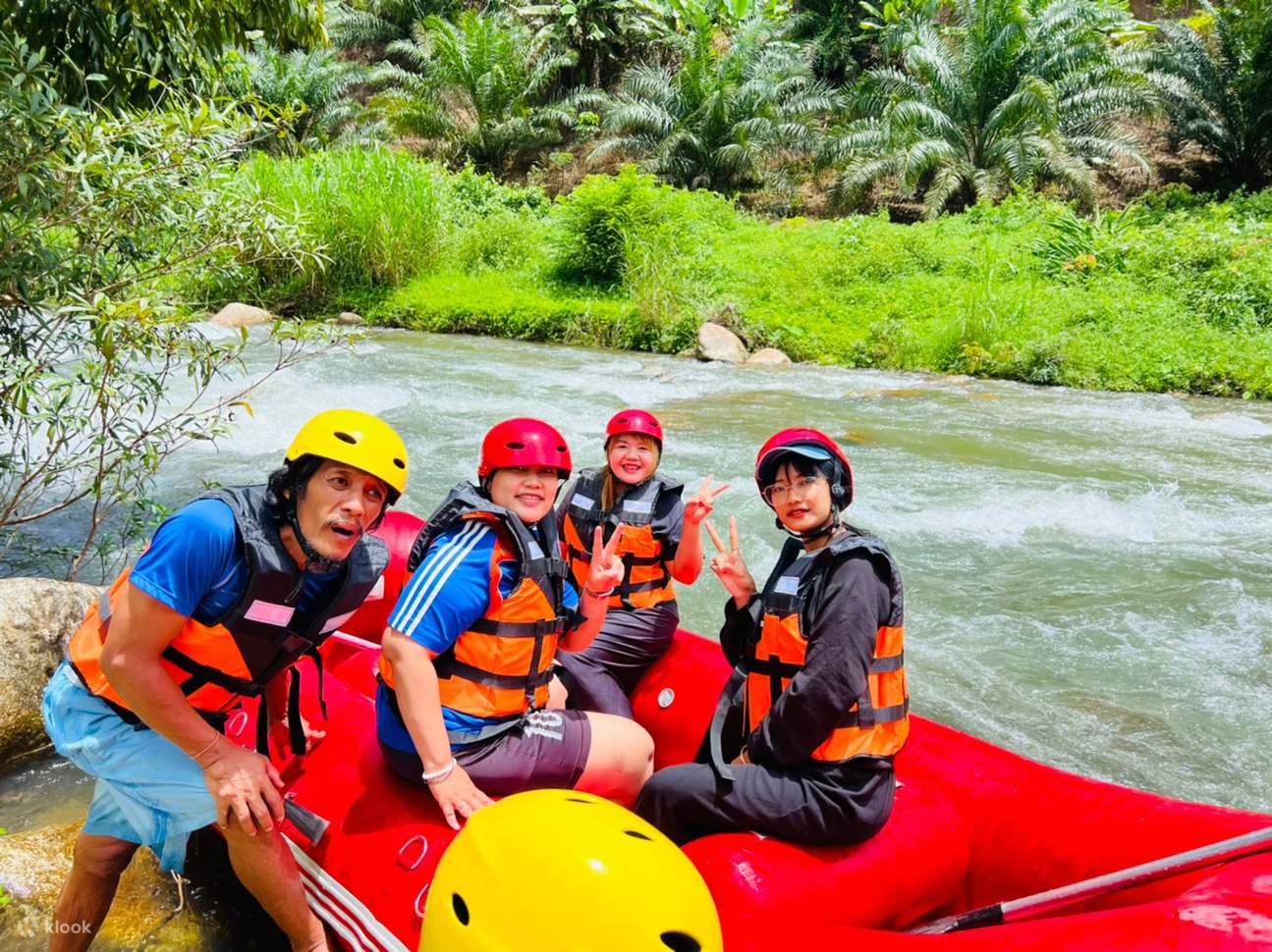 Rafting en eau vive, Flying Fox et expérience d'aventure en VTT - Klook ...