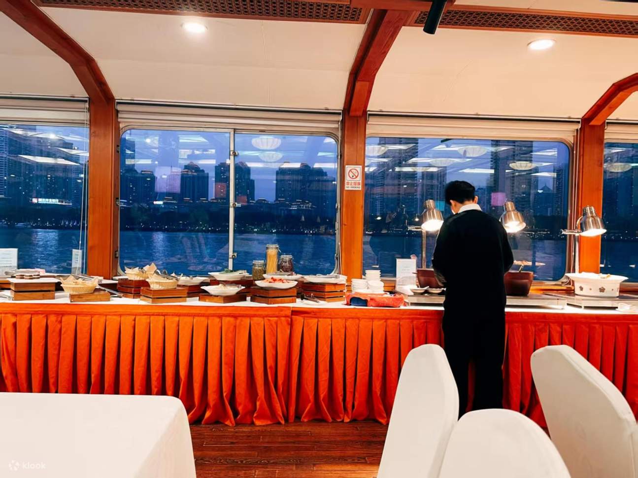 Huangpu River Dragon Boat/Crystal Princess Cruise with Buffet Dinner ...