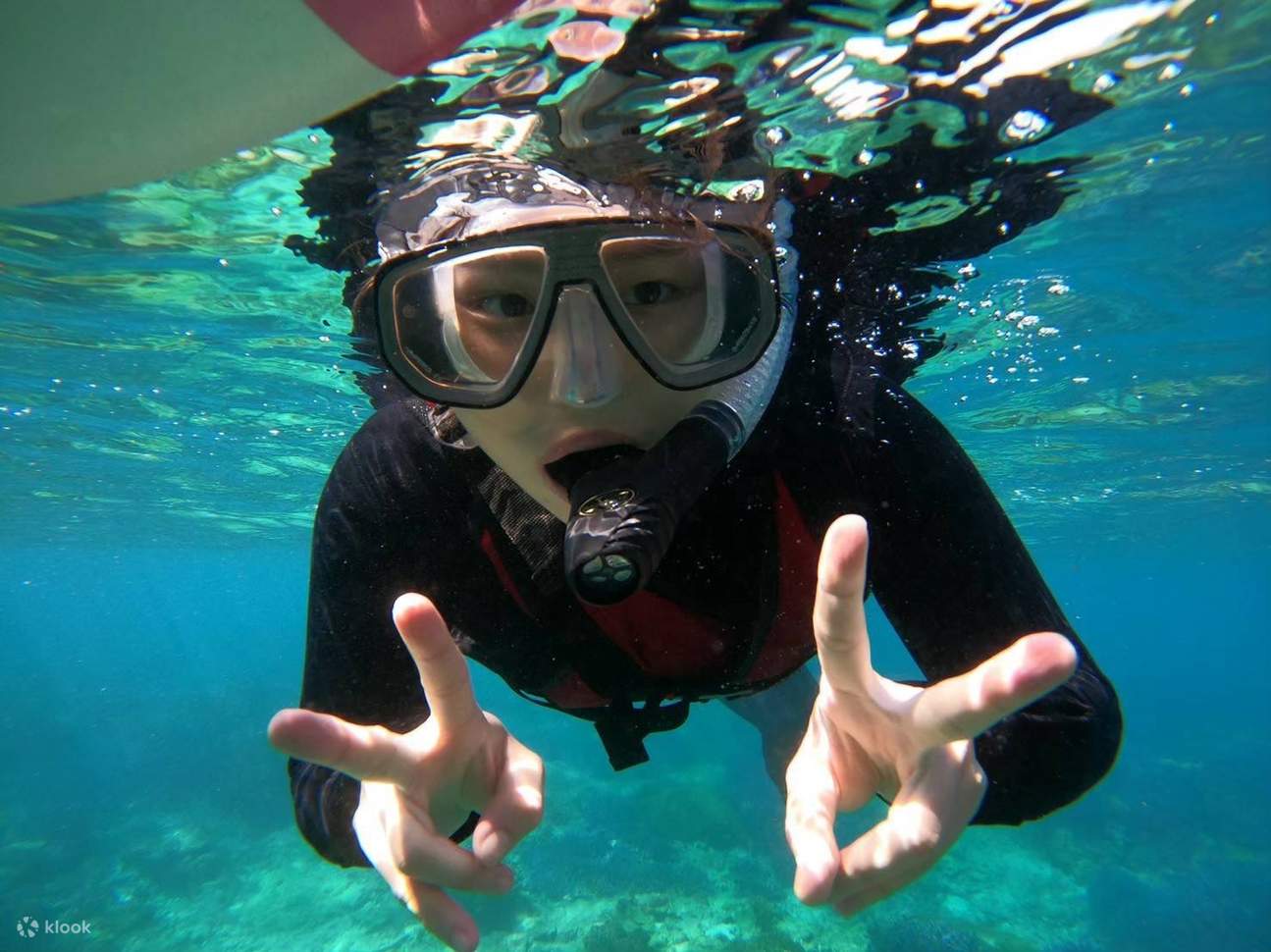 Penghu Island Hopping: Double Snorkeling with Purple Coral in Jiangjun ...