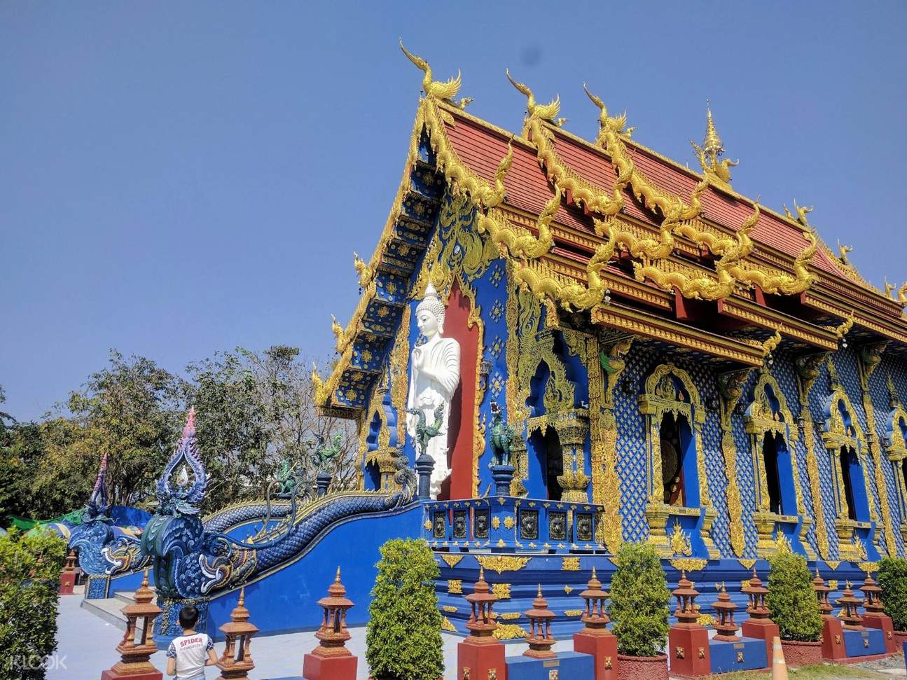 私人導覽 泰國清萊藍廟 And 白廟 And 黑屋 And 聖獅公園一日遊 Klook客路