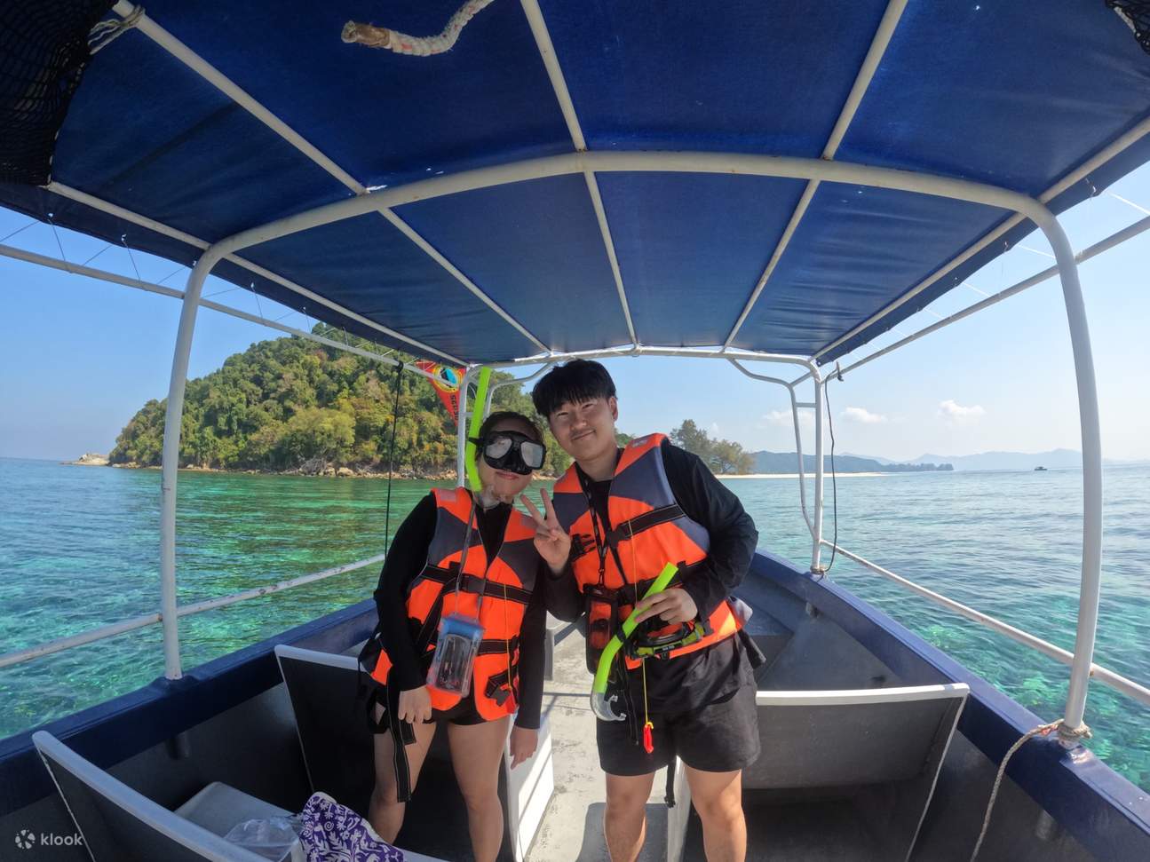 沙巴哥打京那巴鲁浮潜游船之旅 Klook客路