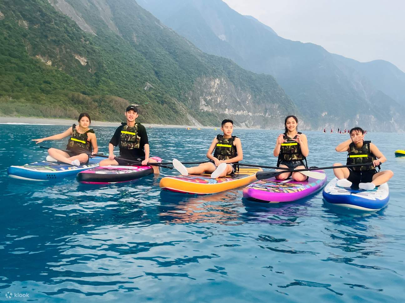 Hualien: Qingshui Cliff SUP/Canoe Water Sports Experience - Klook ...