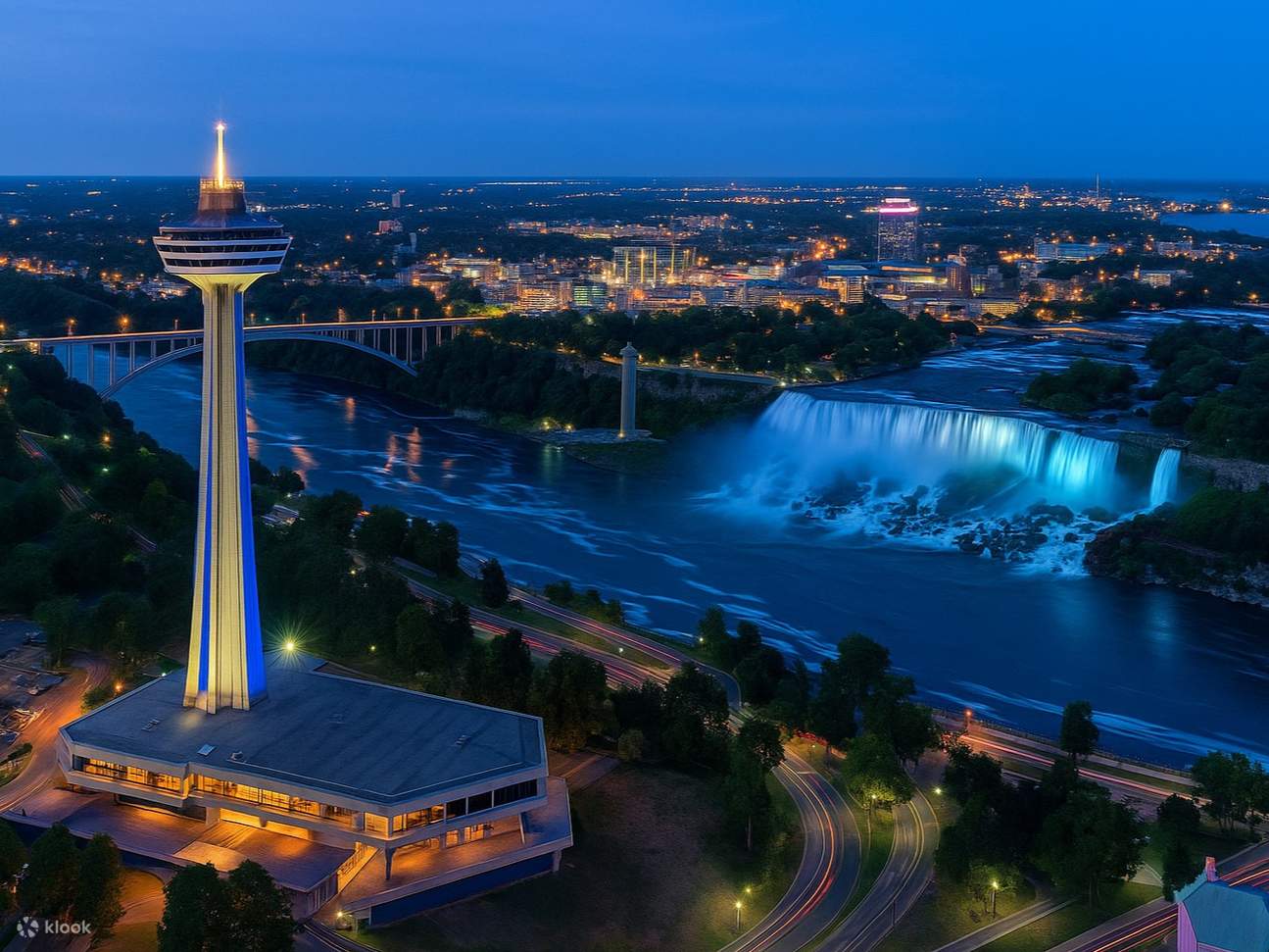 Fireworks, Falls Glow & Skylon Tower Walking Tour at Niagara Falls ...