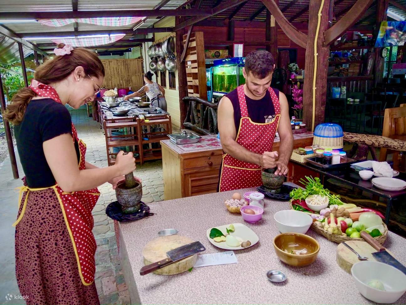 Thai cooking school & local market tour by Authentic thai cooking ...