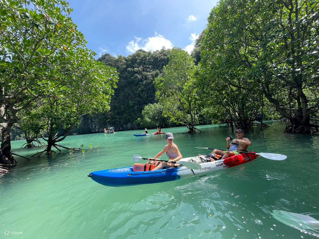Ikuti Tur Kayaking Pulau Hong Dengan Longtail Boat Dari Krabi di krabi ...