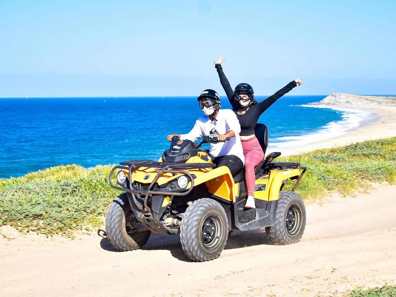 Adventure in Los Cabos Margaritas beach in ATV/UTV desert tour - Klook