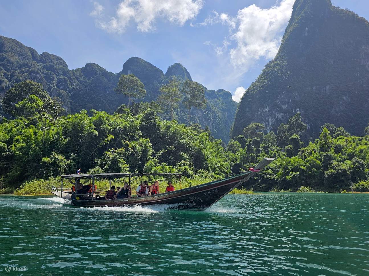 Khao Sok: Private Longtail Boat Tour at Cheow Lan Lake - Klook
