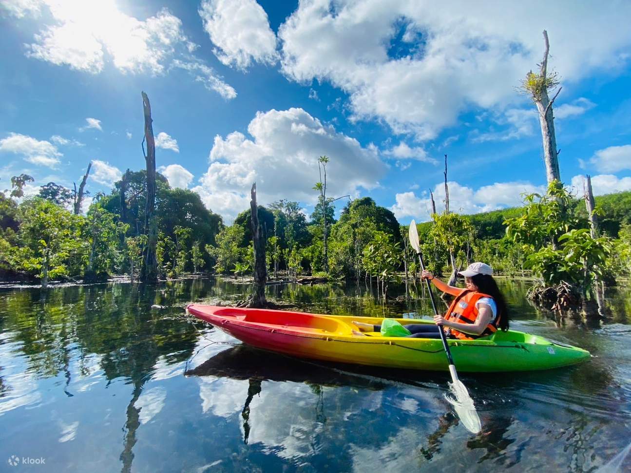 Klong Root Kayaking, elephant bath, and ATV Join In Half Day Tour ...