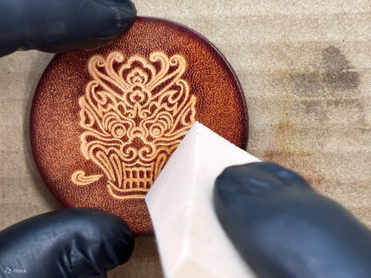 Korean Symbol Leather Magnet Crafting Experience - Klook