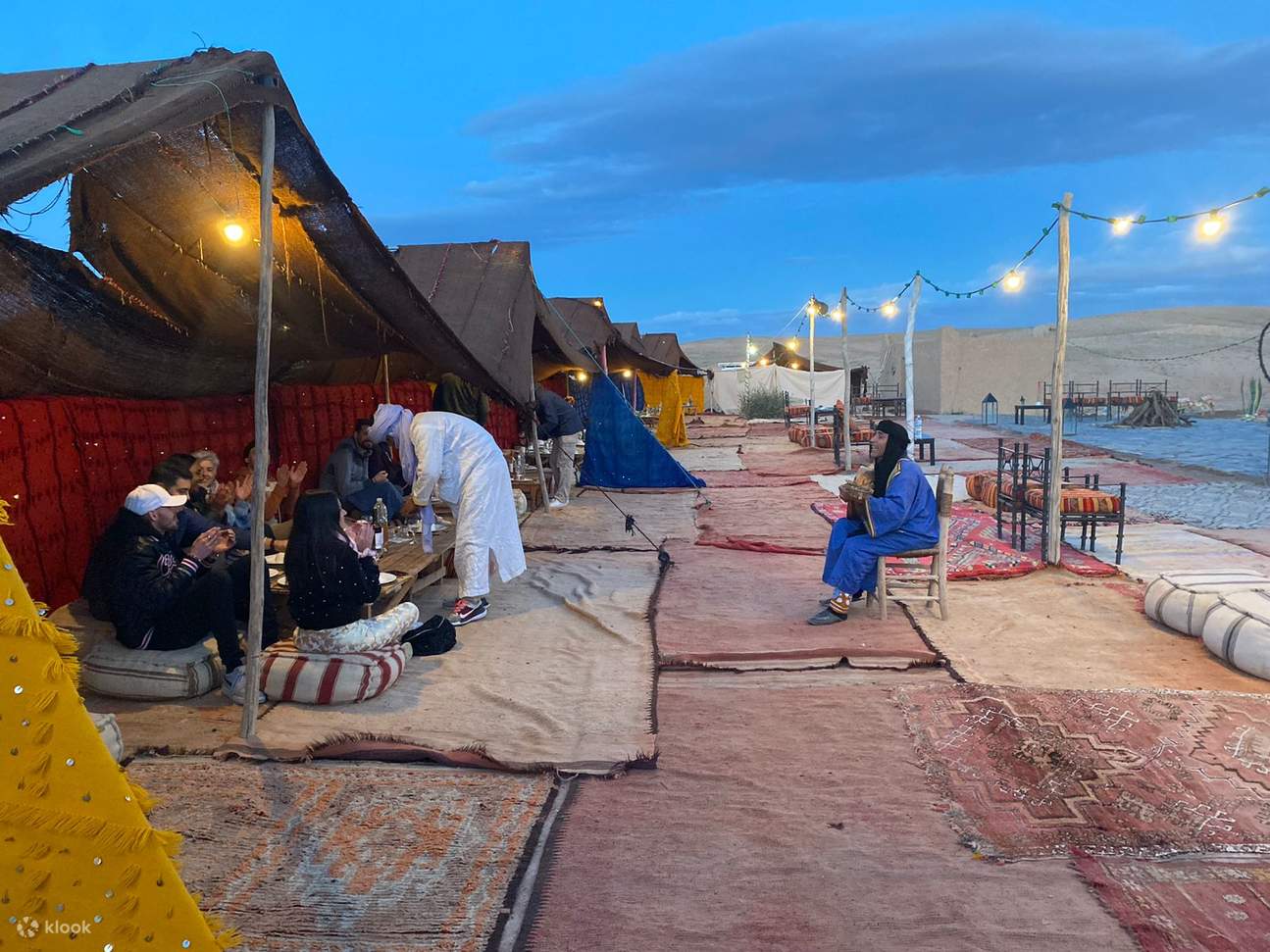 Agafay Desert Overnight Stay, Dinner Show and Pool from Marrakech - Klook