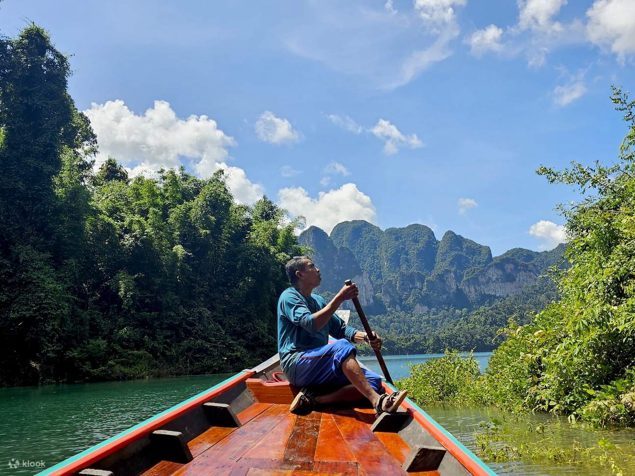 Khao Sok: Private Longtail Boat Tour at Cheow Lan Lake - Klook Hong Kong