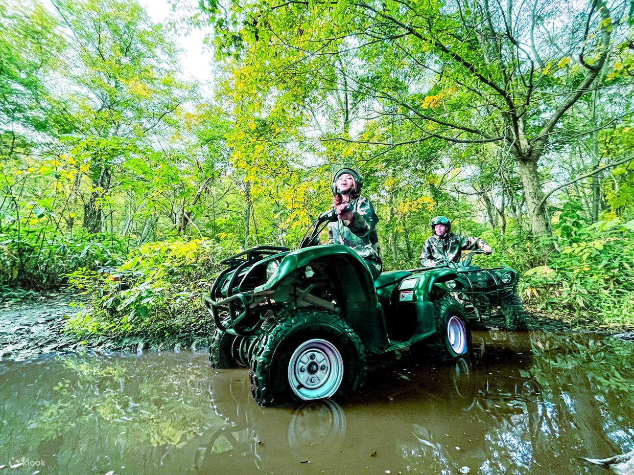 Aventura en la jungla en moto todoterreno ATV en Hokkaido｜Recogida en ...