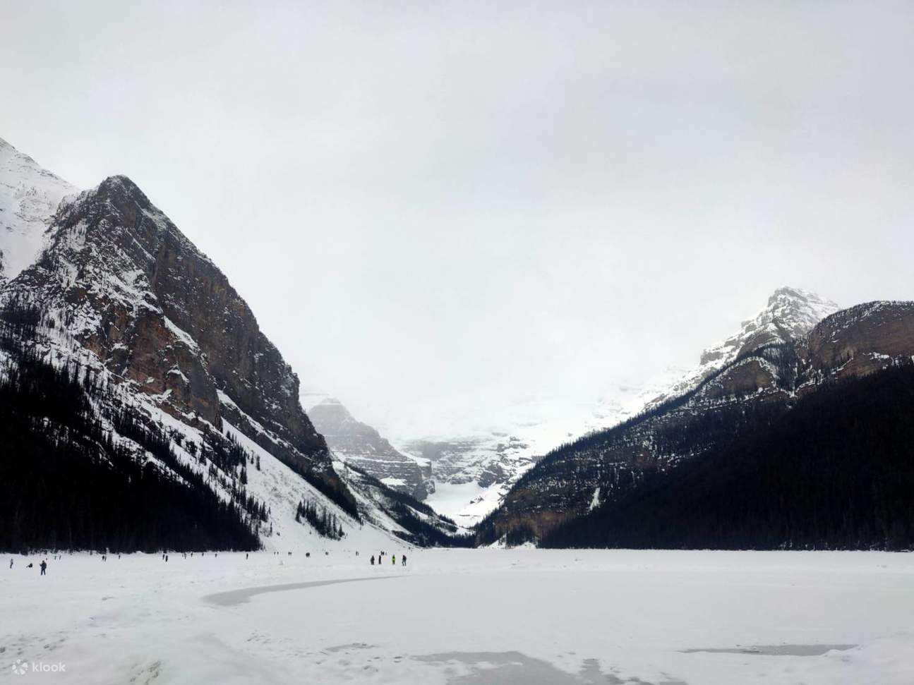 Winter Tour Banff Town, Lake Louise and Marble Canyon Icewalk - Klook ...
