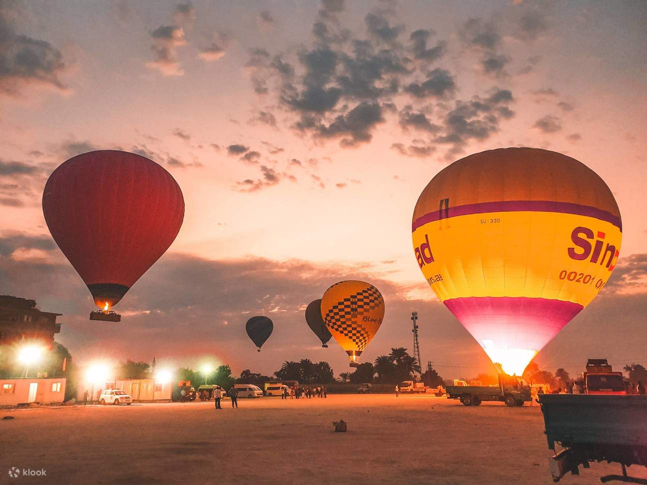 Sunrise Hot Air Balloon Ride Experience In Luxor With Pickup Klook