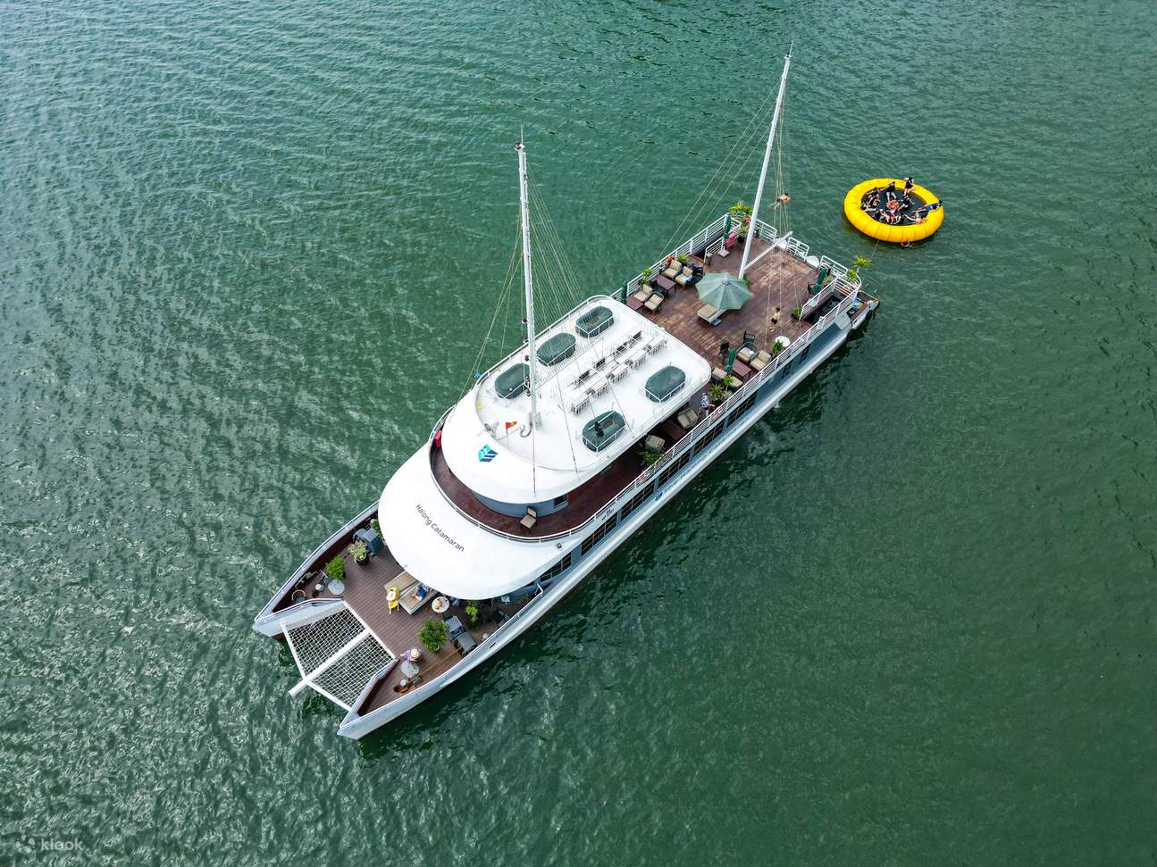 Halong Lan Ha Bay by Catamaran Luxury Cruise Day Trip, Vietnam - Klook ...