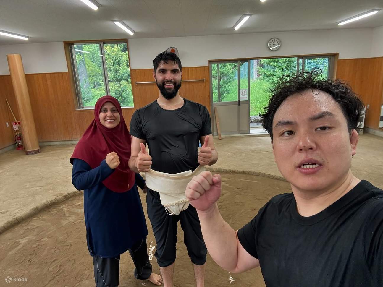 Authentic sumo training experience in Tokyo. Amita Sumo Dojo - Klook ...