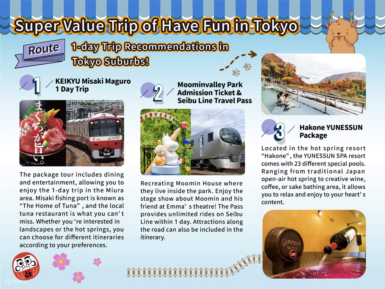 Have Fun in Tokyo Pass 1 Week Free Pass - Klook Philippines