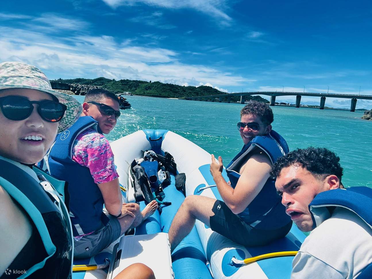 Marine activity experience with BBQ (Okinawa) - Klook Australia