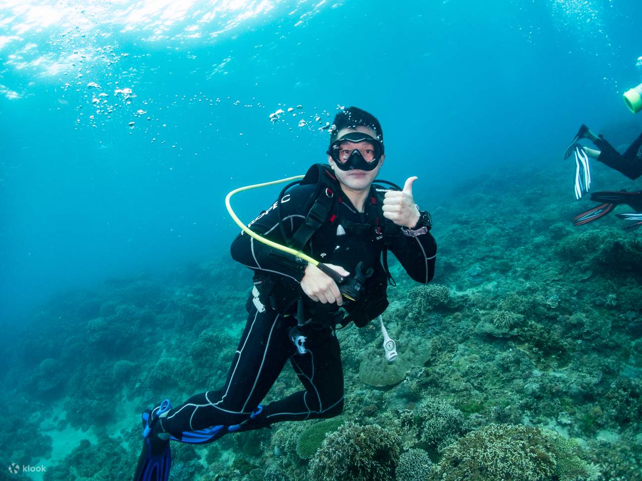 Kenting Blue Cave Diving Experience, PADI OW Open Water Diver ...