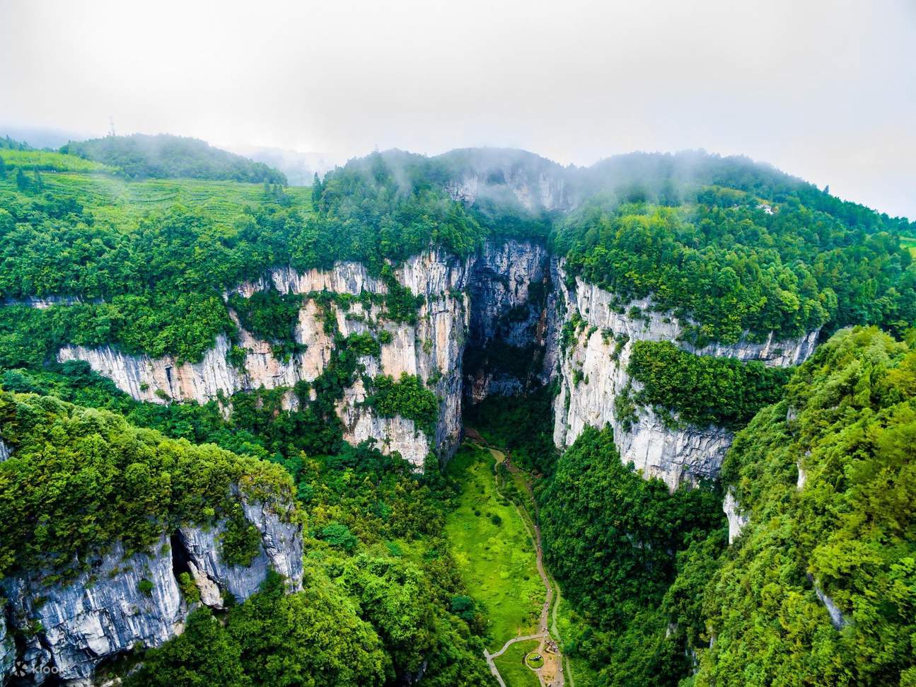 Private Guided Day Tour to Wulong Three Natural Bridges Karst Landscape ...