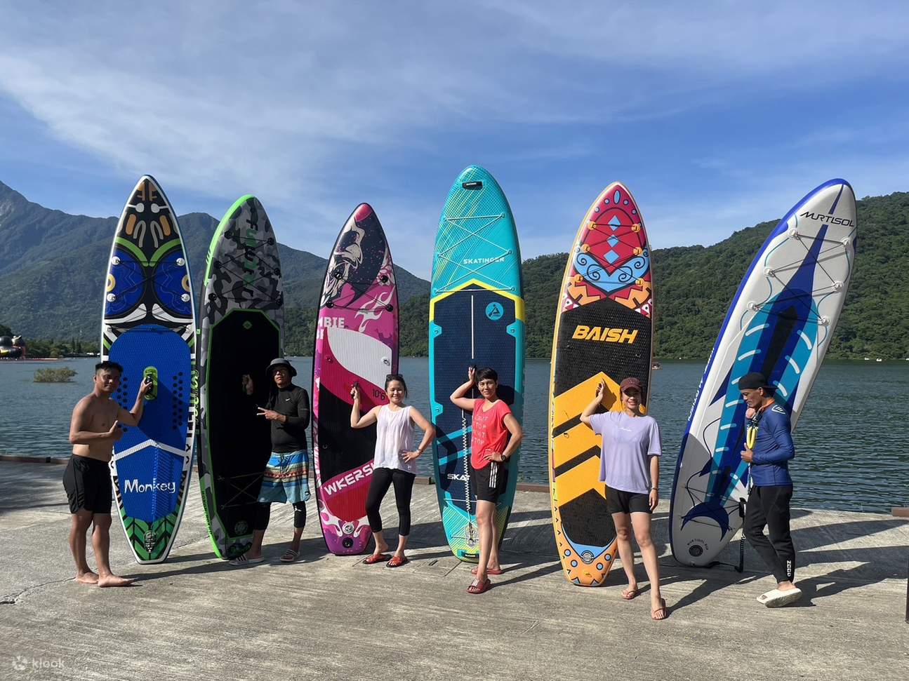 Hualien: Liyu Lake SUP Stand Up Paddle Experience - Klook Philippines