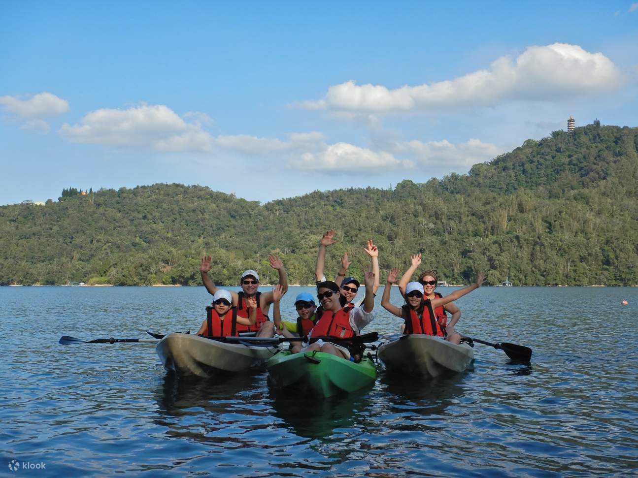 【Kano Danau Sun Moon ・ SUP】 Danau Nantou Sun Moon ・ Kano ・ Pengalaman ...