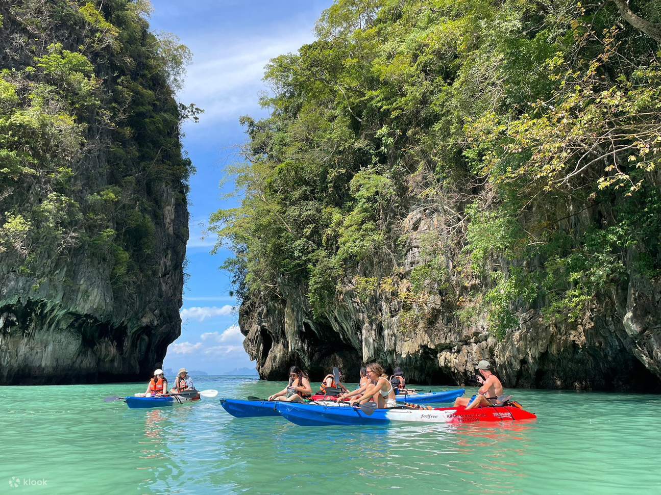 Join In Hong Island Kayaking Tour By Longtail Boat From Krabi in krabi ...