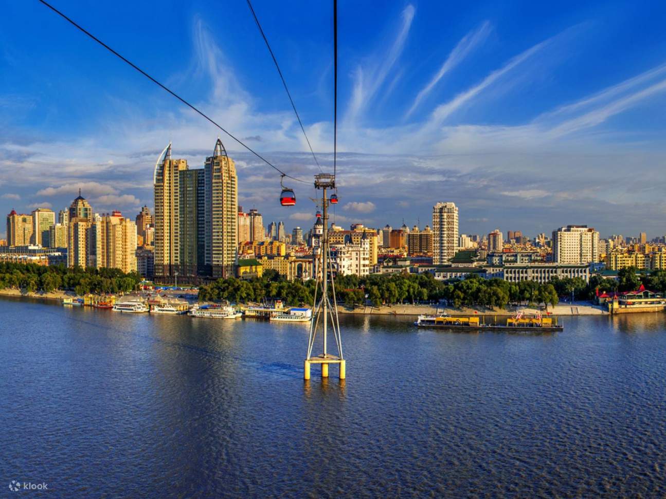 Songhua River Sightseeing Cableway - Klook New Zealand