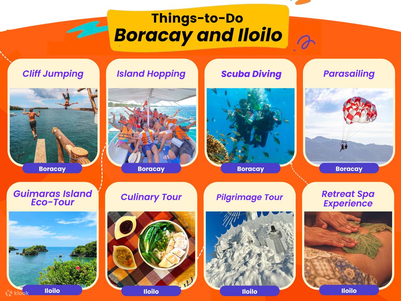 Manila ke Boracay atau Bas Iloilo dengan RRCG - Klook Amerika Syarikat