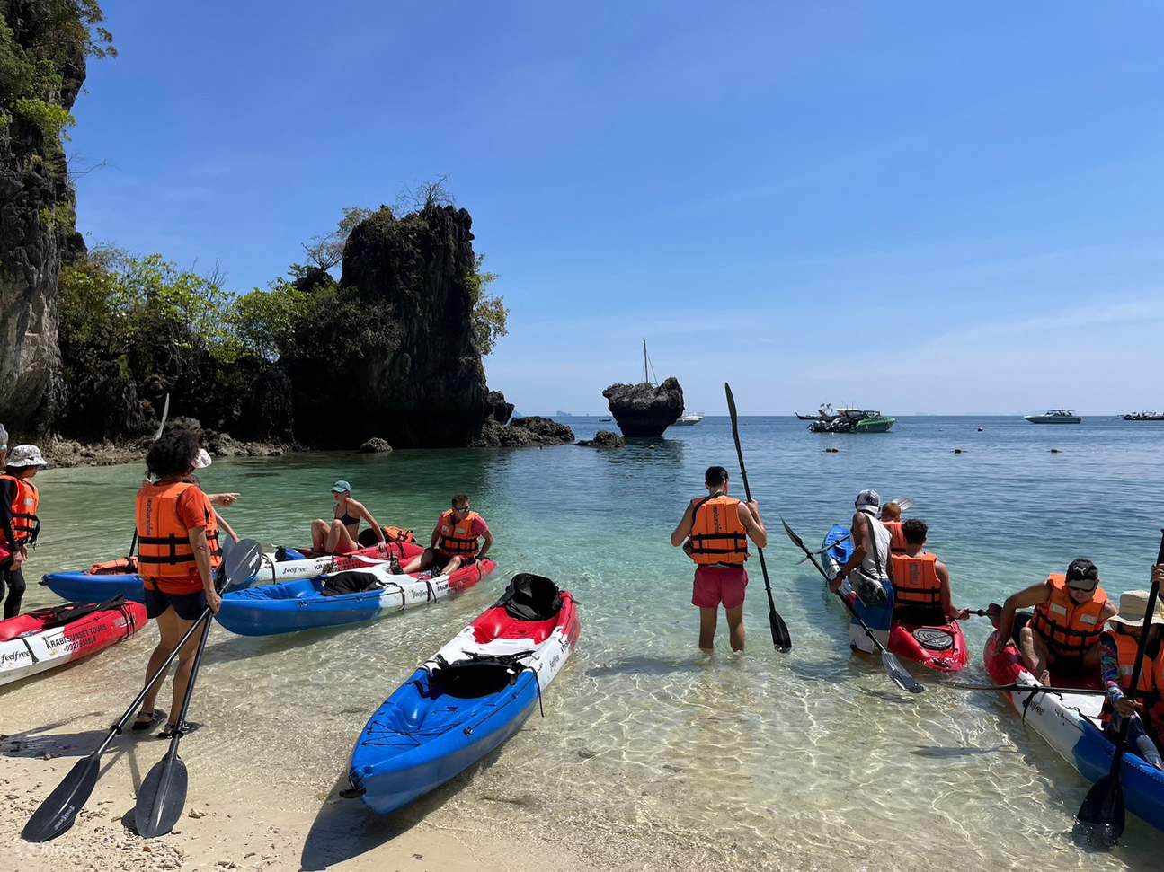 Ikuti Tur Kayaking Pulau Hong Dengan Longtail Boat Dari Krabi di krabi ...